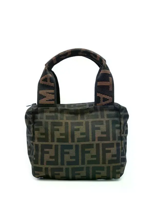 Fendi Zucca Canvas Handbag