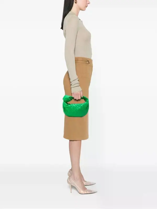 Bottega Veneta Mini Jodie Hobo Bag - Green