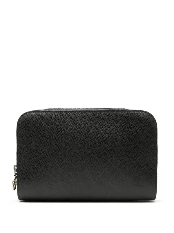 LOUIS VUITTON Taiga Leather Baikal Clutch Bag
