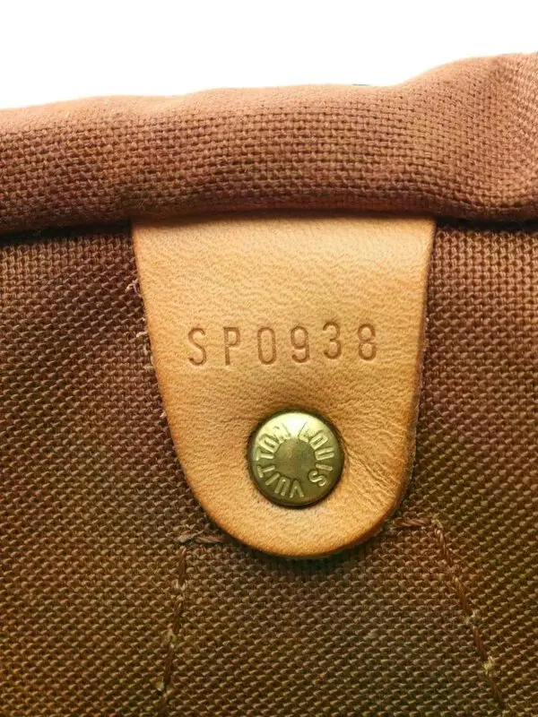 LOUIS VUITTON 1998 30 Monogram Speedy Tote Bag