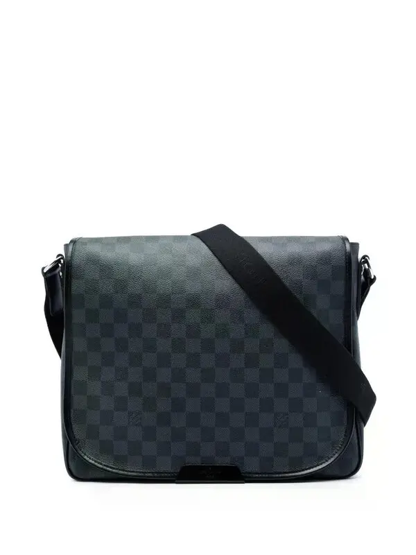 LOUIS VUITTON Damier Graphite Daniel Mm Crossbody Bag