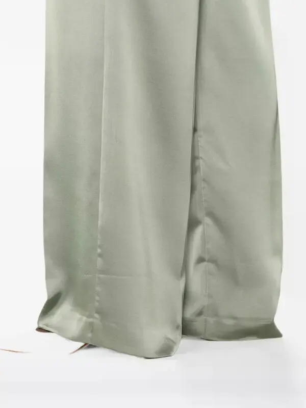 THE ARCHIVIA Co Ord Mia Ares Feather-trim Trousers Set