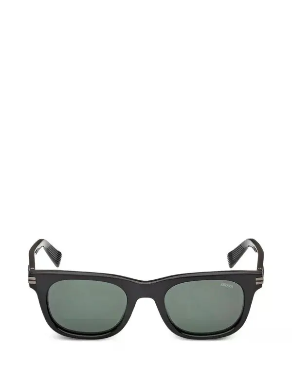 Zegna Square-frame Sunglasses