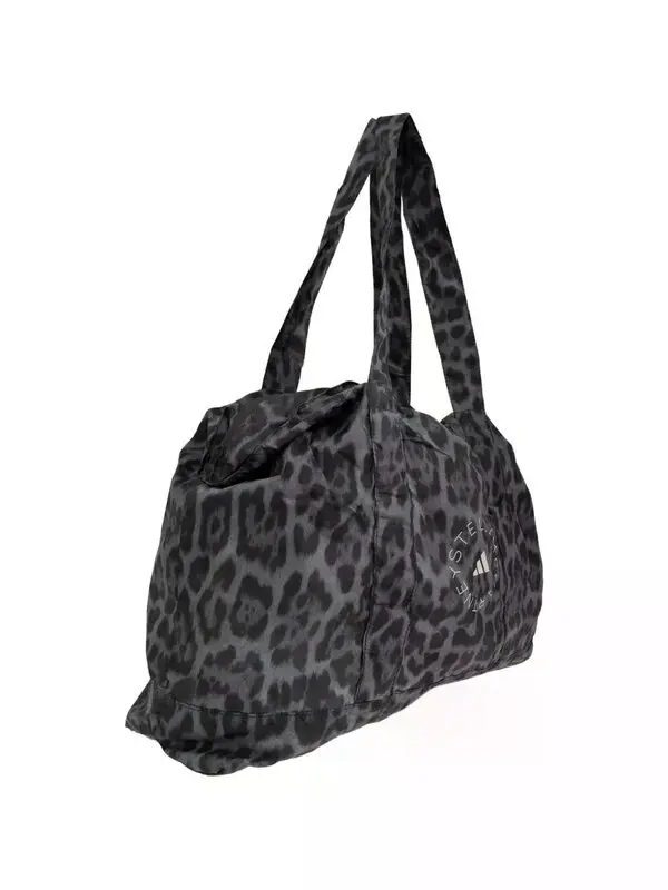 Adidas By Stella McCartney Logo Detail Leopard Print Tote Bag