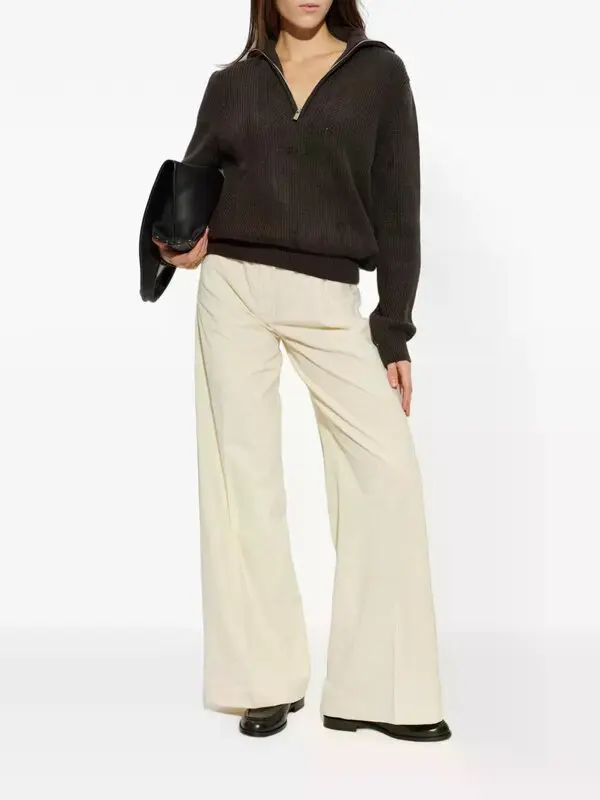 Paul & Shark Half-zip Wool Cardigan