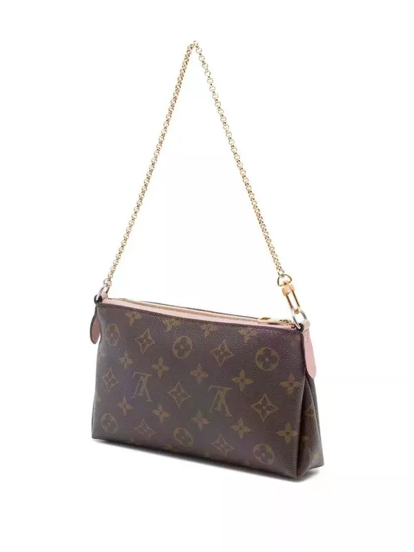 LOUIS VUITTON Pallas Clutch Monogram Satchel