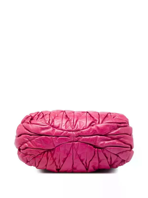 Miu Miu 2010 Matelasse Lambskin Coffer Satchel