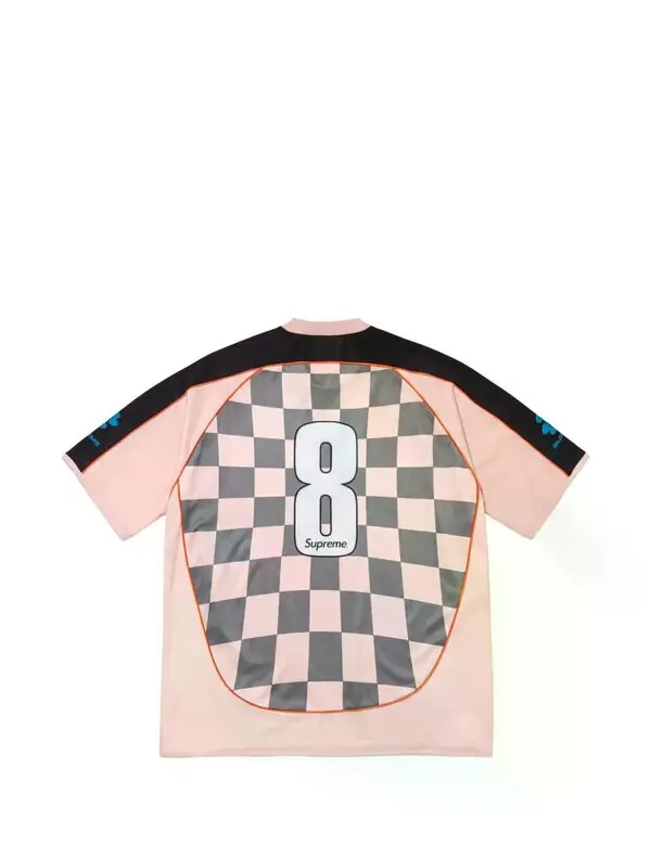 Supreme Checkerboard Soccer Jersey T-shirt