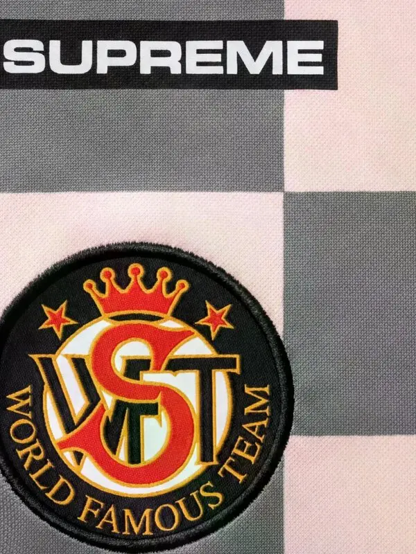 Supreme Checkerboard Soccer Jersey T-shirt