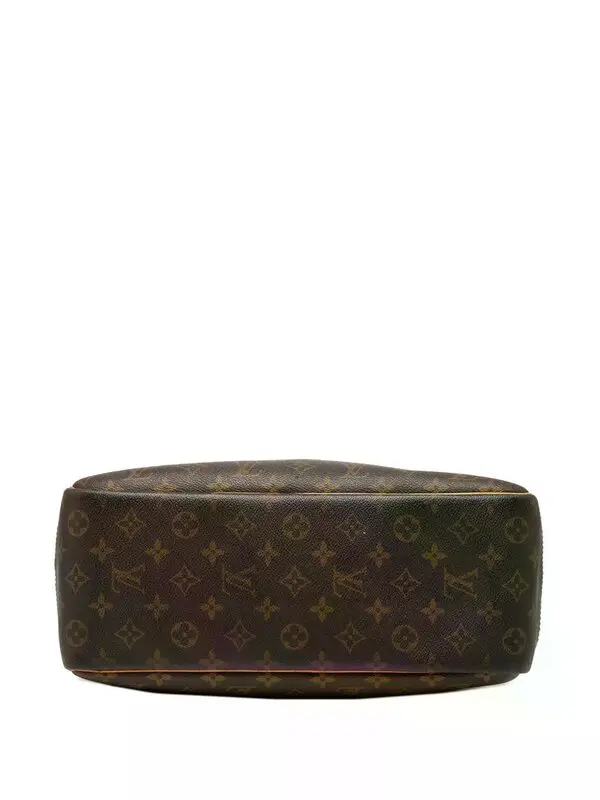 LOUIS VUITTON Monogram Deauville Handbag - Brown