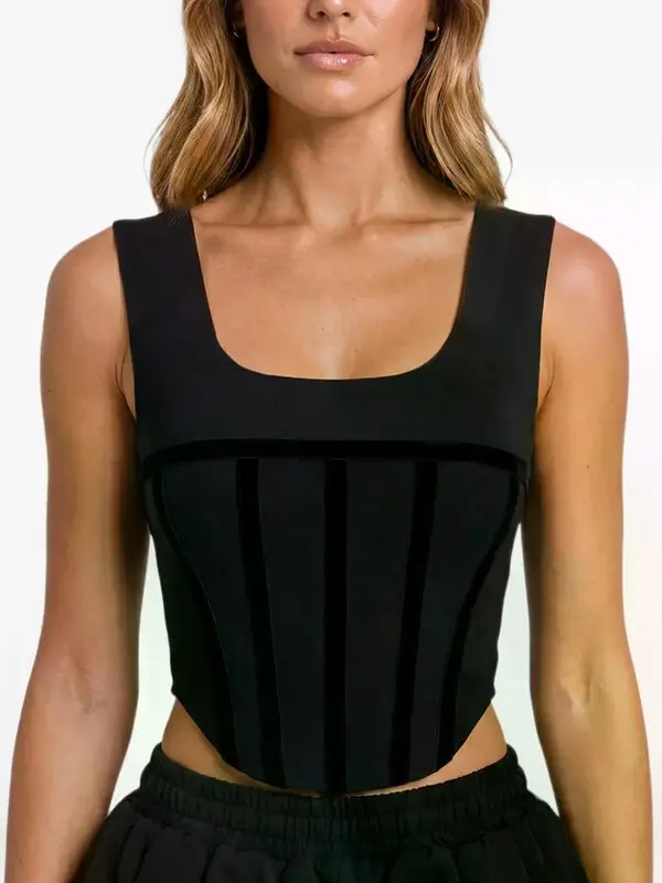 HAMZA Beverly Corset-style Top