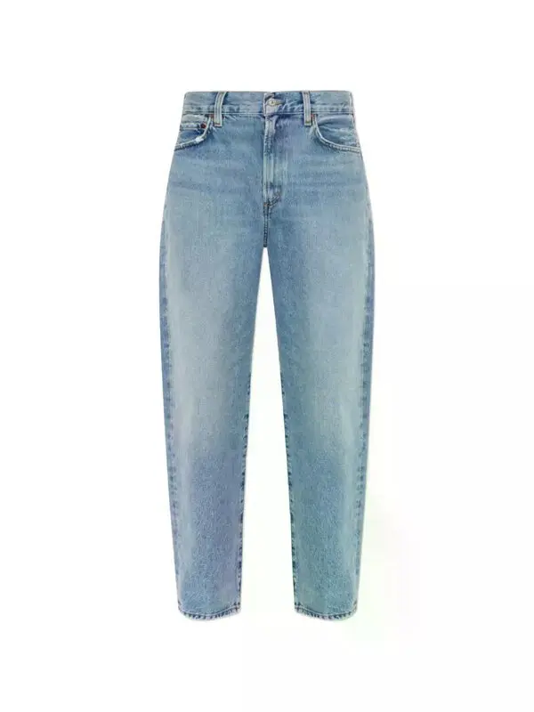 Citizens Of Humanity Tapered Leg Distressed Jeans