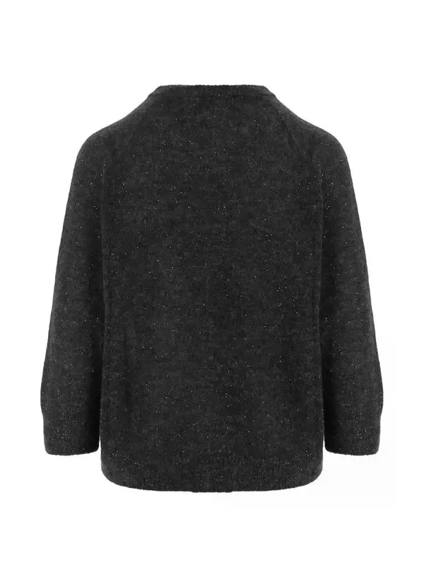 Bruno Manetti Sequin-embellished Crew-neck Sweater