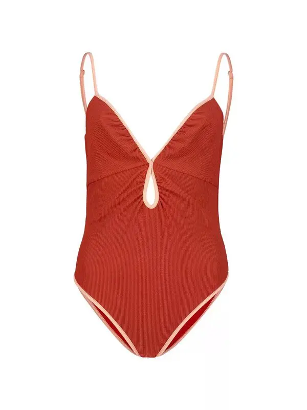Johanna Ortiz Sundown Dust One Piece - Red