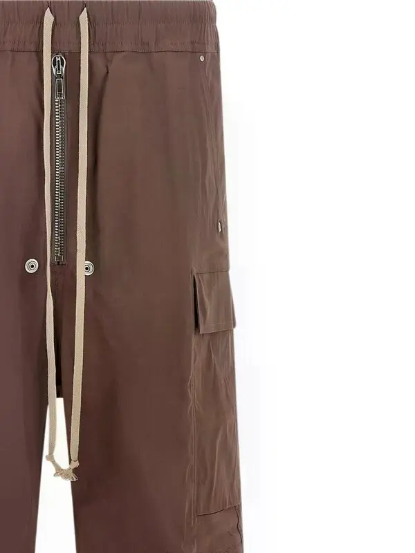 Rick Owens Cargo Belas Drawstring Wide Leg Pants