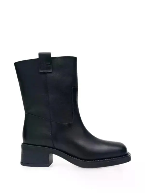 ALOHAS Leather Pull-on Boots