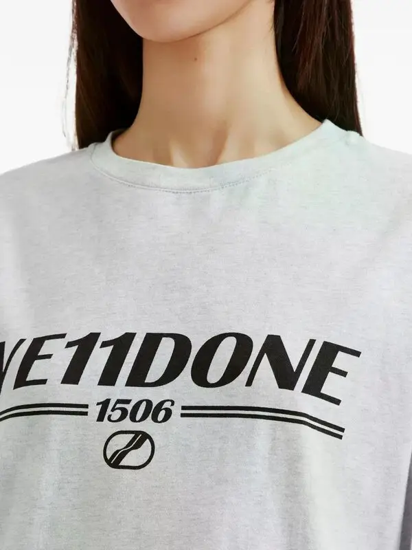 We11Done Logo-print Oversized T-shirt