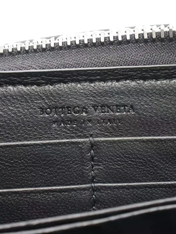 Bottega Veneta 2010s Intrecciato Leather Wallet
