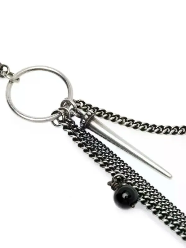 ANN DEMEULEMEESTER Tone Layered Necklace With Charm Detail
