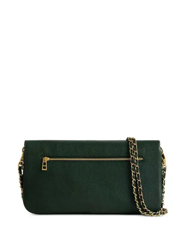 Zadig&Voltaire Rock Clutch With Embellished Wings And Metal Chain Strap