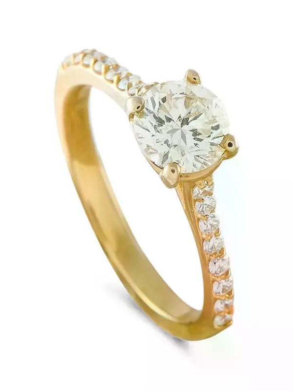 LB EXCLUSIVE 14k Yellow Diamond Ring