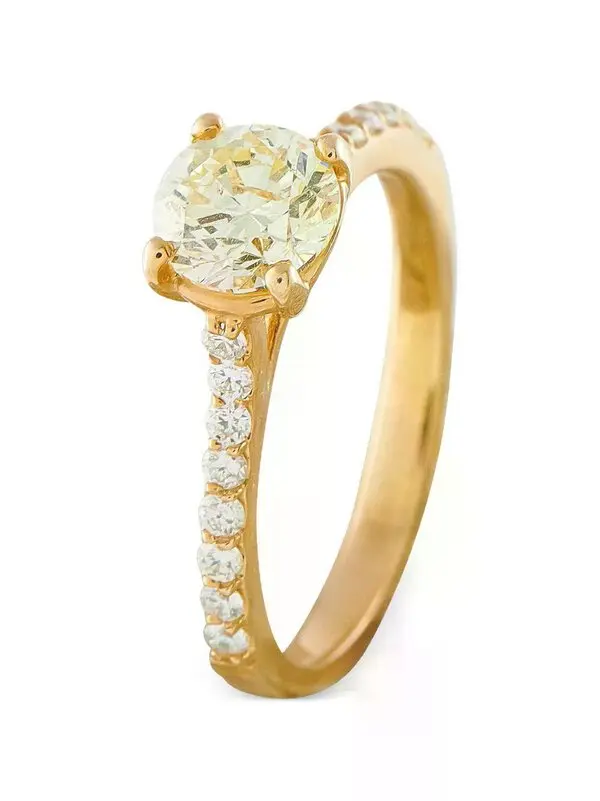 LB EXCLUSIVE 14k Yellow Diamond Ring - Gold