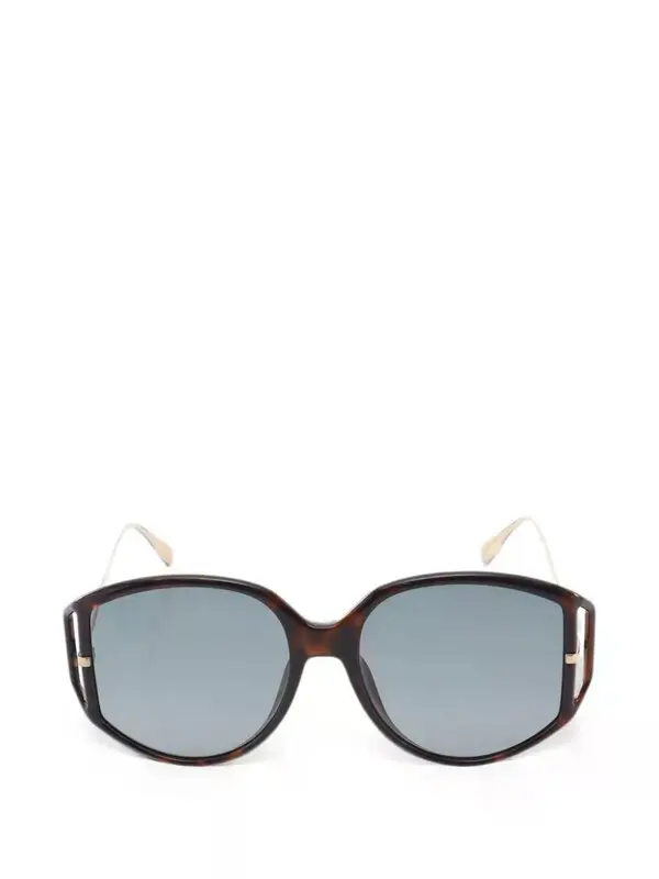 Dior Geometric Tortoiseshell Sunglasses