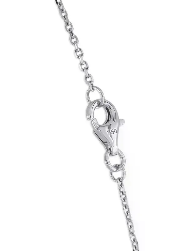 ASSAEL 18k White Gold Pearl And Diamond Necklace