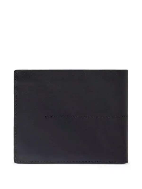 PIQUADRO Logo-plaque Leather Wallet