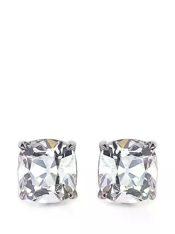 WITH LOVE Lab-grown Diamond Stud Earrings In 14k White Gold