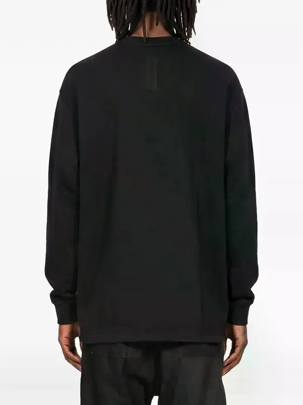 Rick Owens Long Sleeve T-shirt - Black