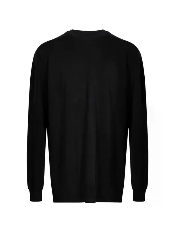 Rick Owens Long Sleeve T-shirt - Black