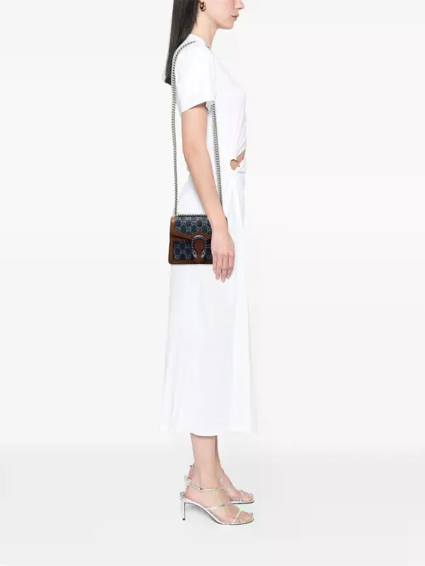 Gucci Gg Denim Dionysus Crossbody Bag