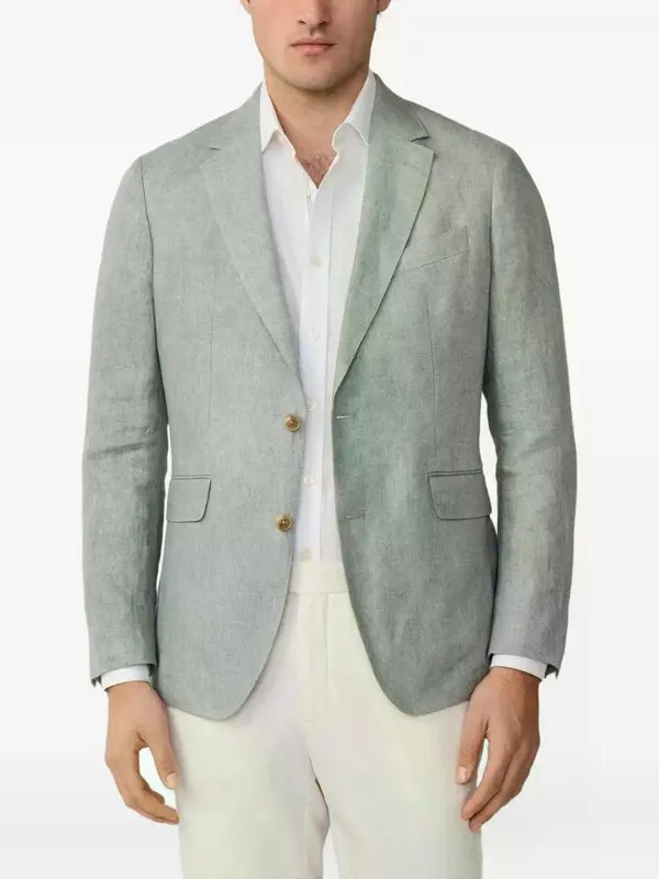 HACKETT LONDON Ascot Delavé Hopsack Blazer