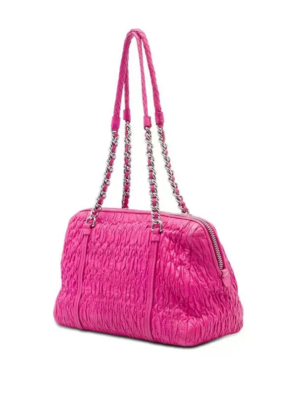 Miu Miu 2010 Matelasse Lambskin Shoulder Bag
