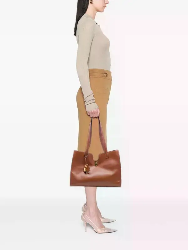 Celine 2023 Smooth Calfskin Cabas 16 Tote Bag