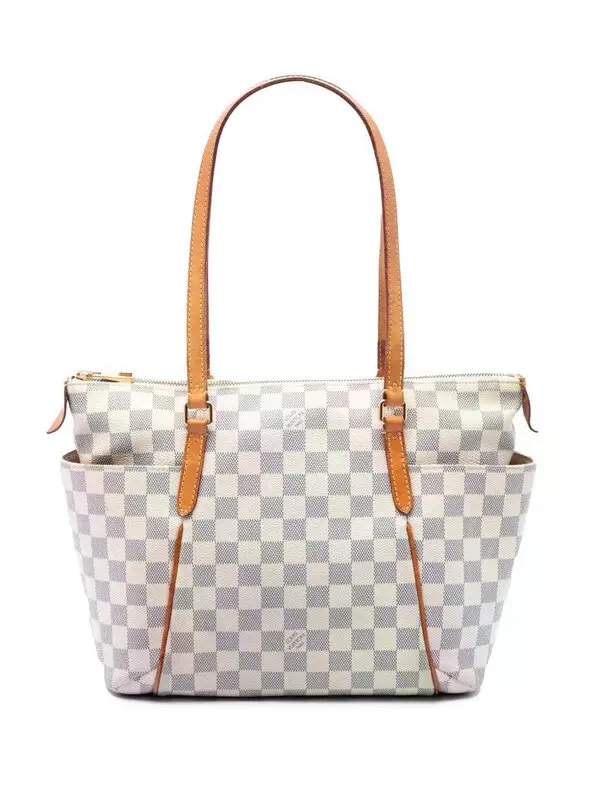 LOUIS VUITTON 2014 Damier Azur Totally Pm Tote Bag