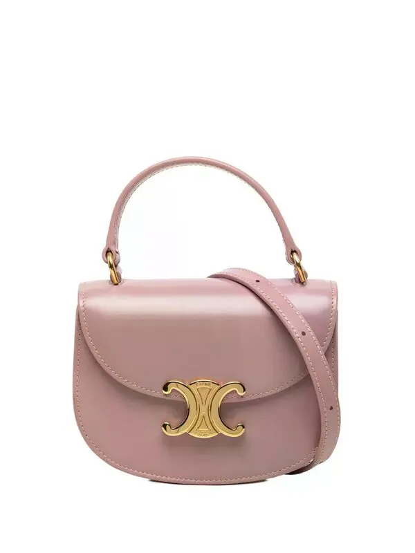 Celine Mini Shiny Calfskin Besace Clea Satchel