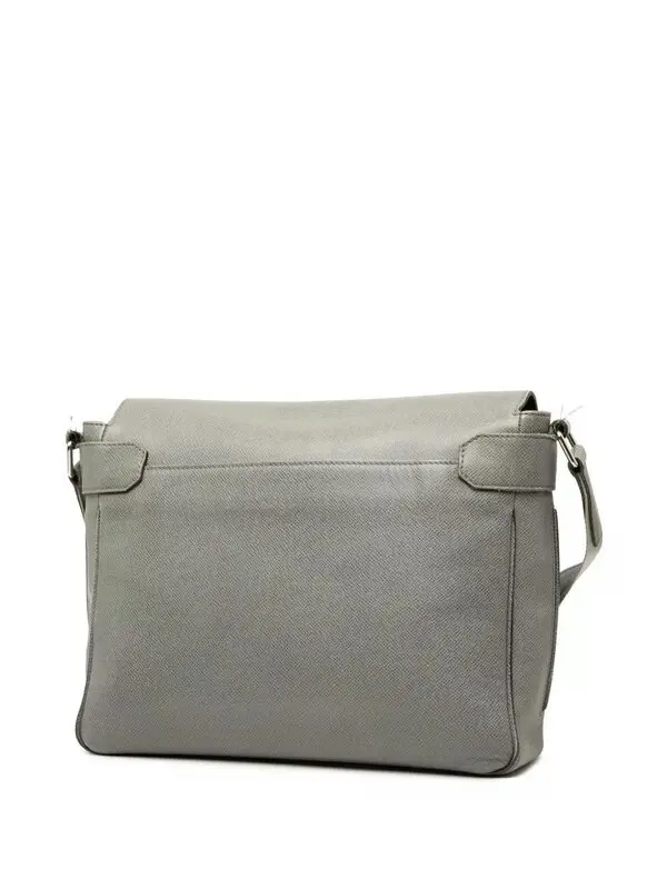 LOUIS VUITTON Taiga Roman Mm Crossbody Bag - Grey