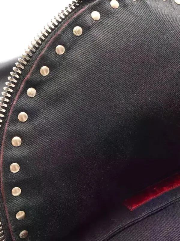 Valentino Garavani Leather Rockstud Backpack - Black