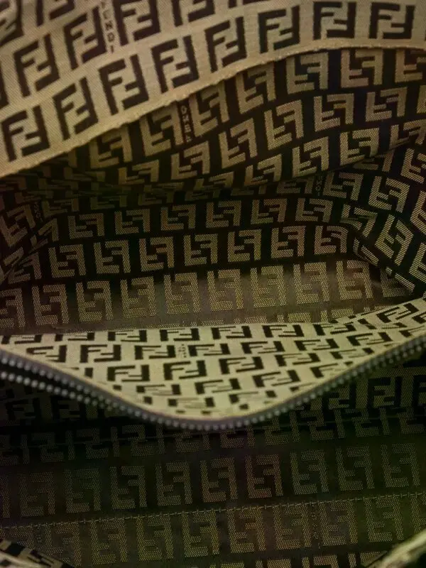 Fendi 2000-2010 Zucchino Canvas Tote Bag