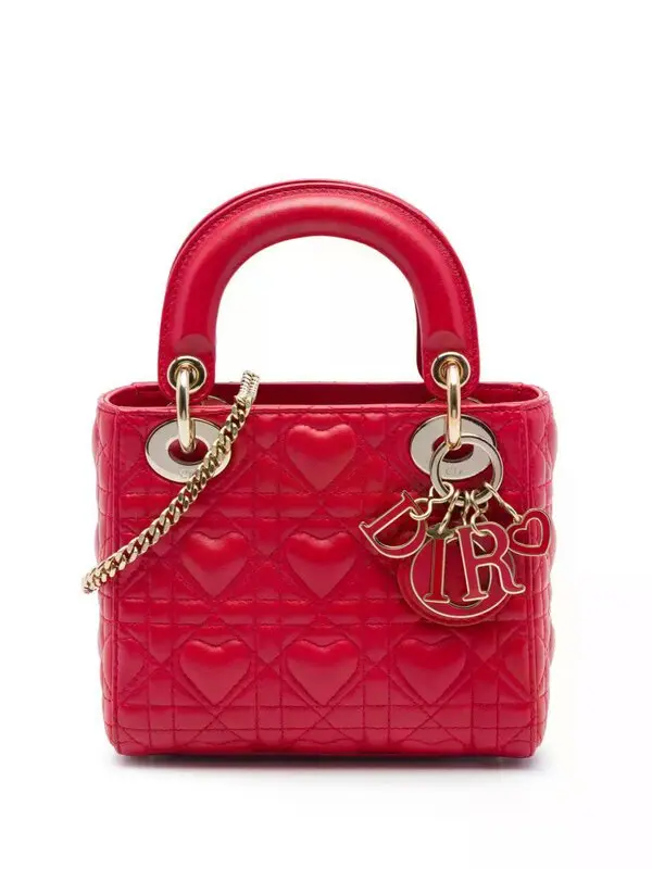Dior Lady Satchel - Red
