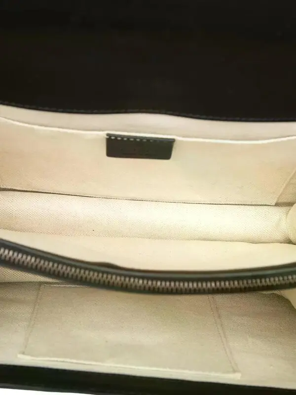 Gucci 2016-2026 Medium Bamboo Dionysus Web Leather Satchel