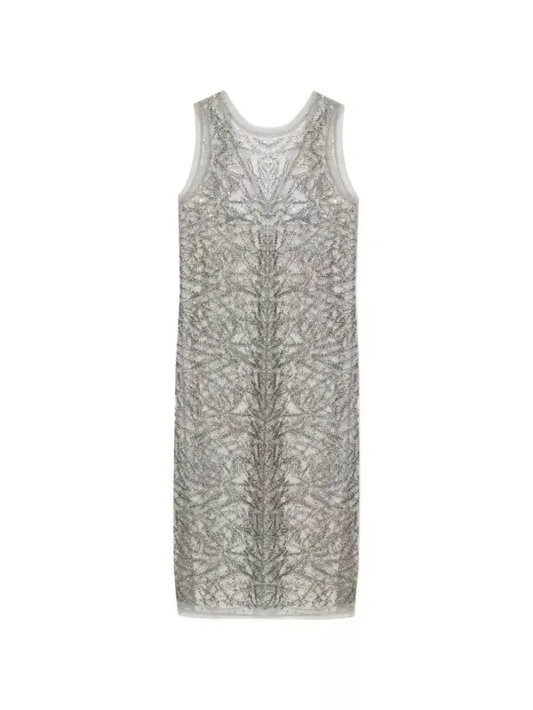 Munthe Varika Sequin-embellished Mesh Midi Dress