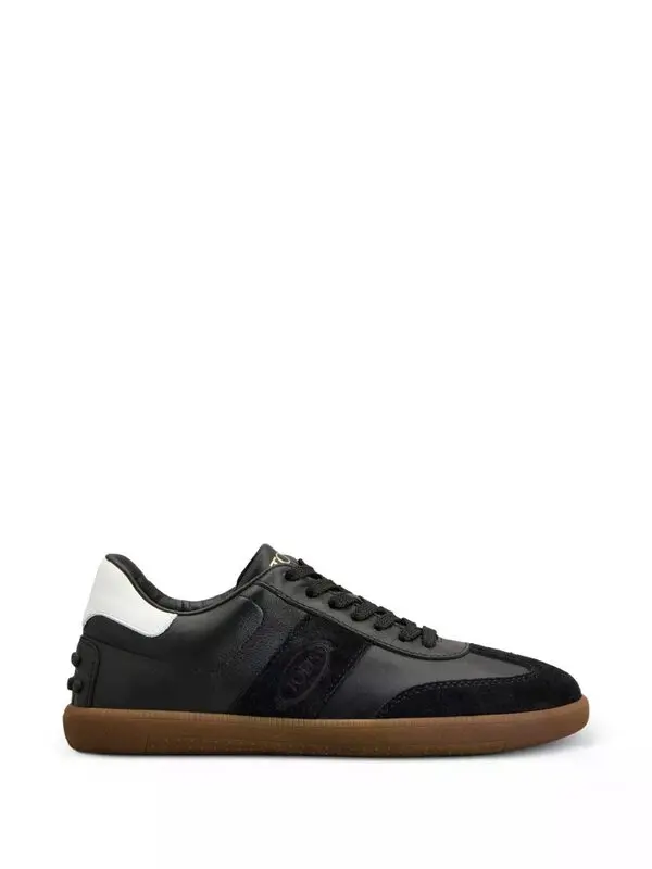 TOD'S Tabs Panelled Leather Sneakers
