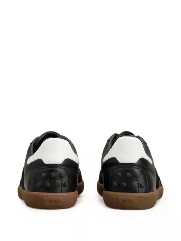 TOD'S Tabs Panelled Leather Sneakers