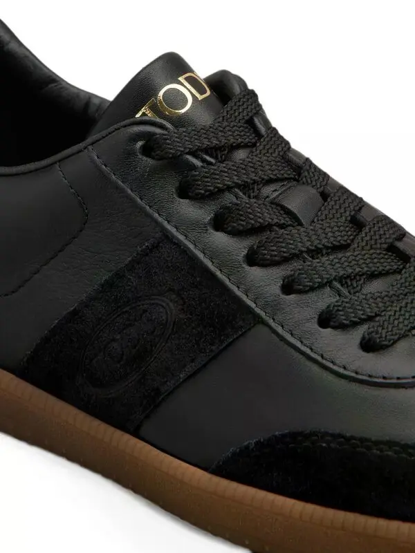 TOD'S Tabs Panelled Leather Sneakers