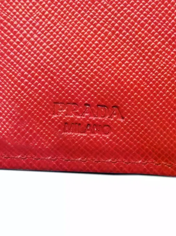 Prada 2010s Triangle-logo Wallet