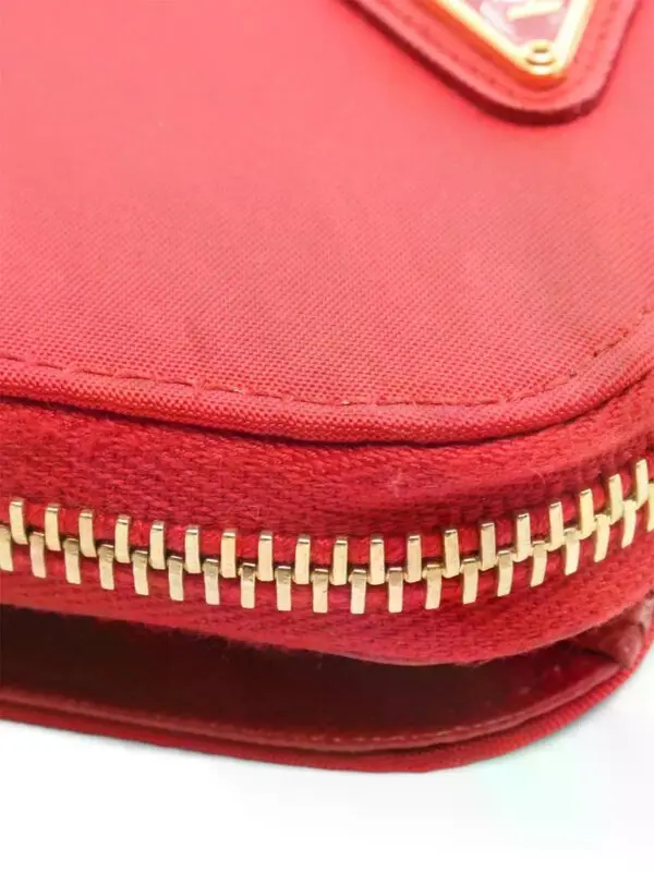 Prada 2010s Triangle-logo Wallet