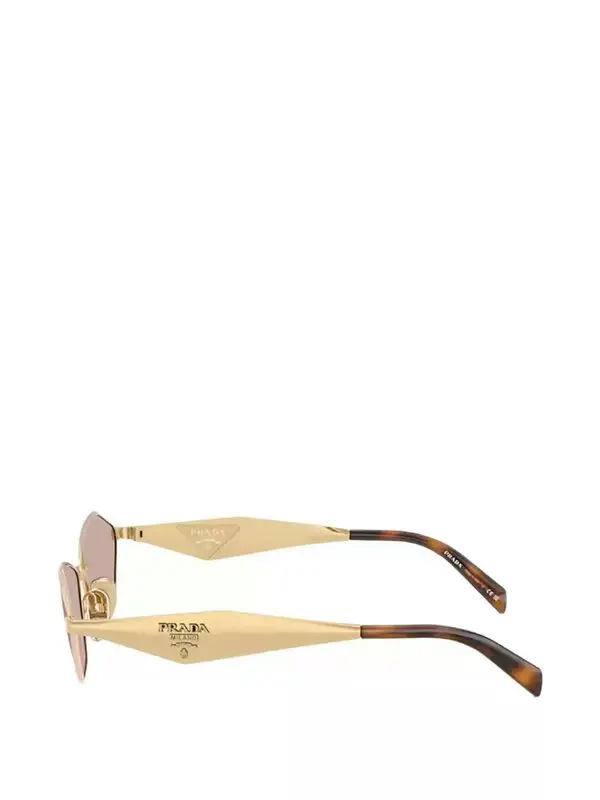 Prada Geometric-frame Sunglasses